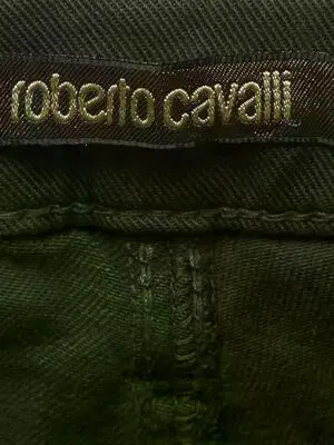 Roberto Cavalli Rhinestone Embellished Skinny Jeans