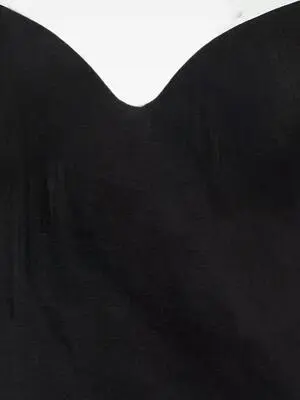 Brunello Cucinelli Mini Monili Strappy Dress - Black