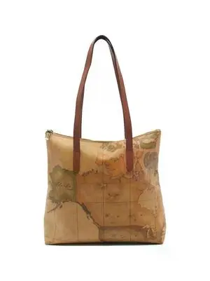 ALVIERO MARTINI 1° CLASSE Geo Classic Zip-fastening Tote Bag