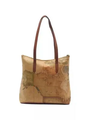 ALVIERO MARTINI 1° CLASSE Geo Classic Zip-fastening Tote Bag