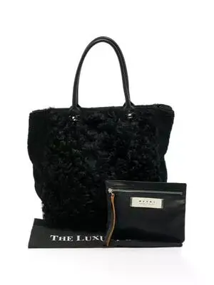 Marni Shearling Tote Bag