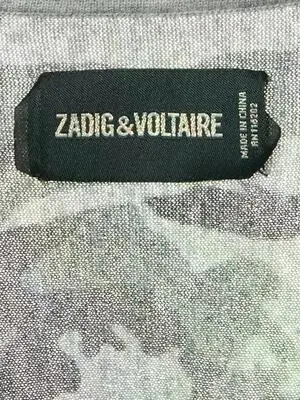 Zadig&Voltaire Camouflage-print Long-sleeve Cashmere Jumper