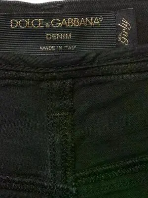 Dolce & Gabbana Straight-fit Jeans With Crown Motif Embellishment