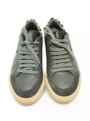 Axel Arigato Clean 90 Leopard Print Sneakers