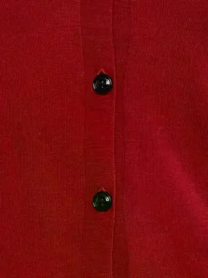 Burberry Merino Wool V-neck Cardigan