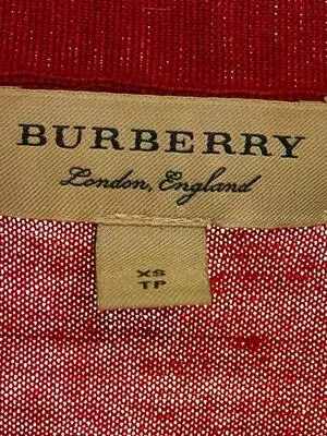 Burberry Merino Wool V-neck Cardigan