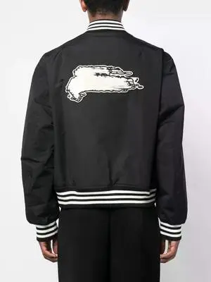 Y3 Logo Patch Bomber Jacket