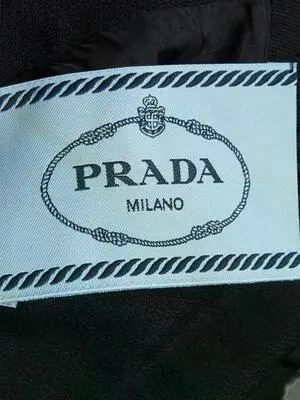 Prada Mini Embellished Sleeveless Dress