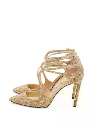 JIMMY CHOO Lancer Heeled Pumps - Neutrals