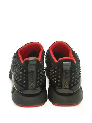 CHRISTIAN LOUBOUTIN Studded Sock Sneakers - Black