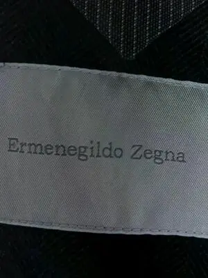 Ermenegildo Zegna Herringbone-pattern Single-breasted Blazer