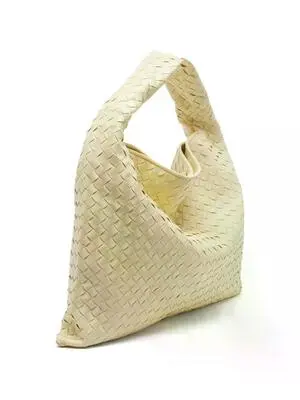 Bottega Veneta Hop Intrecciato Shoulder Bag - Neutrals
