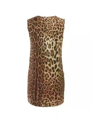 Dolce & Gabbana Leopard-print Mini Dress