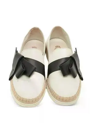 TOD'S Francesina Sneakers With Bow Detailing