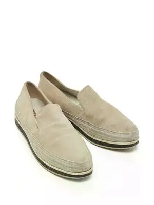 Prada Suede Slip-on Sneakers