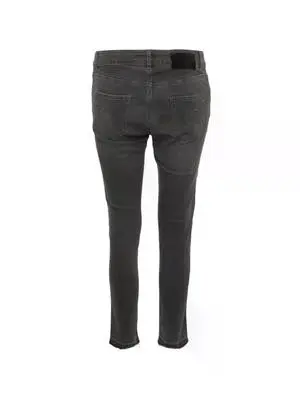 LANVIN Striped Embroidered Jeans
