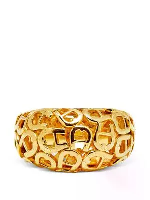 AIGNER Tone Cut-out Ring - Gold