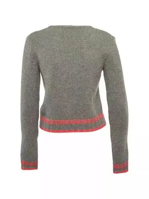 Valentino Garavani Ribbed Knit Crew-neck Sweater