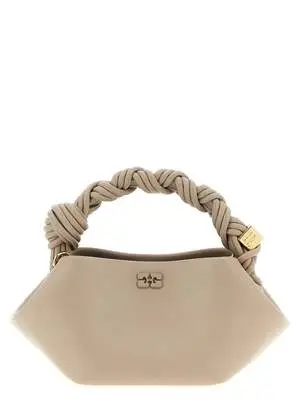GANNI Bou Bag Mini' Handbag - Gray