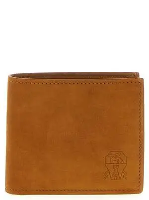 Brunello Cucinelli Nubuck Wallet - Brown
