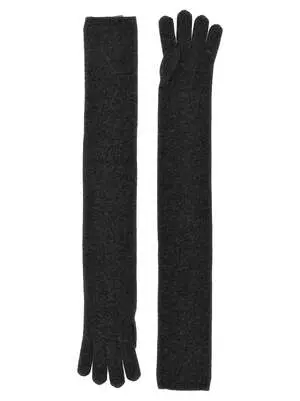 Max Mara MAX MARA Timor Gloves Gray