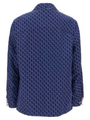 Gucci Gg Shadow Jacquard Cotton Jacket