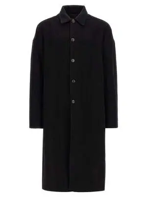 Rick Owens Buttoned Brad' Coat