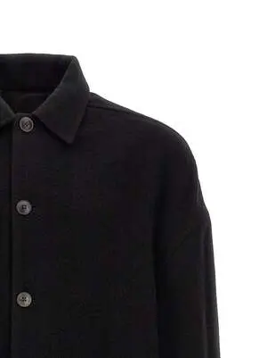 Rick Owens Buttoned Brad' Coat