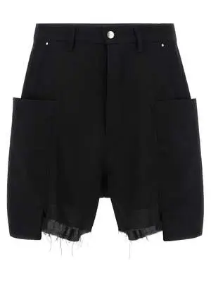 Rick Owens Stefan Cargo Bermuda Shorts - Black