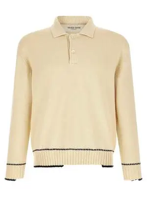 GOLDEN GOOSE Rindley' Polo Shirt - White