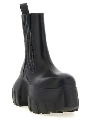 Rick Owens Beatle Mega Tractor' Ankle Boots