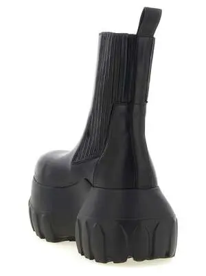 Rick Owens Beatle Mega Tractor' Ankle Boots