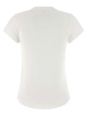 Isabel Marant Étoile Taomi Ribbed Cotton T-shirt - White