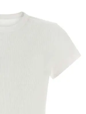 Isabel Marant Étoile Taomi Ribbed Cotton T-shirt - White