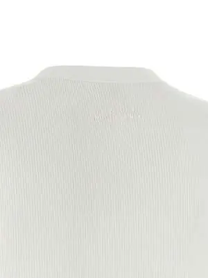 Isabel Marant Étoile Taomi Ribbed Cotton T-shirt - White