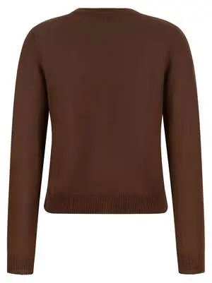 GANNI Argyle Intarsia Organic Cotton Cardigan