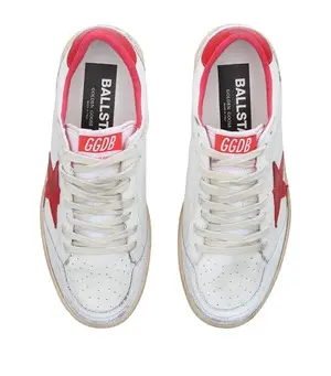 GOLDEN GOOSE Leather Ball Star Sneakers