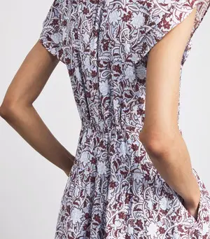 ME+EM Floral Midi Dress
