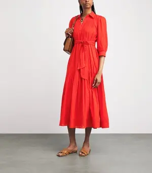 ME+EM 2-in-1 Midi Shirt Dress