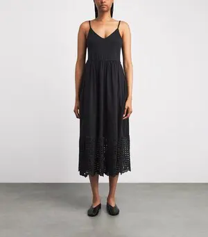 ME+EM Broderie Anglaise 2-in-1 Maxi Dress