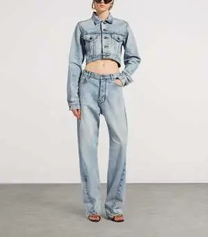 Balenciaga Twisted Seam Straight-leg Jeans