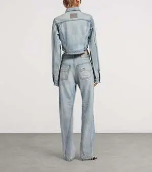 Balenciaga Twisted Seam Straight-leg Jeans