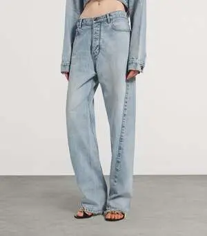 Balenciaga Twisted Seam Straight-leg Jeans