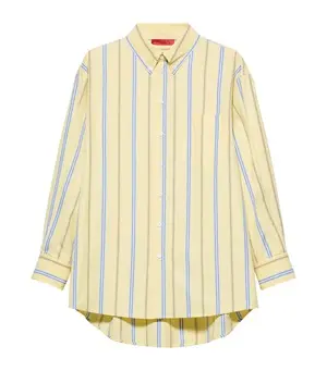 Max & Co. Stripe Plot Twist Shirt - Yellow