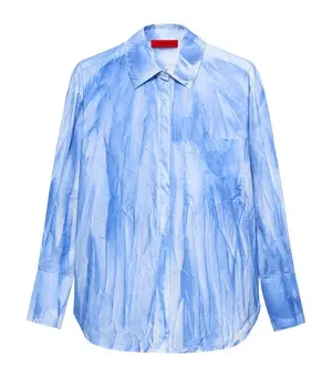 Max & Co. Garment-dyed Shirt - Blue