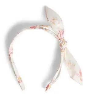 Bonpoint Printed Headband - White