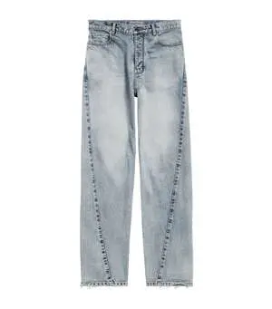 Balenciaga Straight Leg Jeans For Women