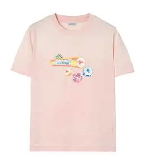 Burberry Cotton Graphic T-shirt