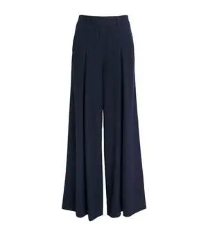 ME+EM Very Wide Pleated Trousers