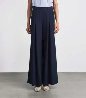 ME+EM Very Wide Pleated Trousers